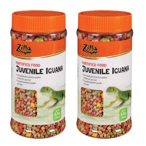 Zilla Juvenile Iguana Food [Set of 2]