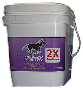 pennwoods equine products 120897 2x bio plus 60 double strength horse supplement, 25 lb