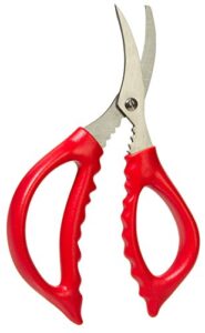 prep solutions by progressive seafood scissors gt-1014, small - 6.25"l , king crab, lobster, shellfish, crawfish, prawns, crab leg crackers