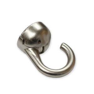 hangman products elephant ceiling hook, 1 hanger, nickel