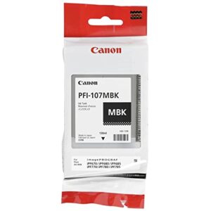 canon 6704b001aa pfi original ink tank, matte black