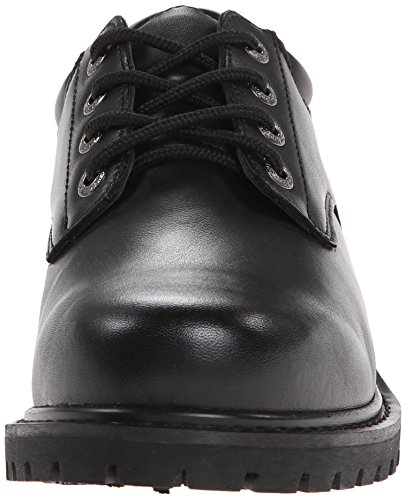 Skechers Men's Cottonwood Elks Work Shoe, Black, 11 3E US