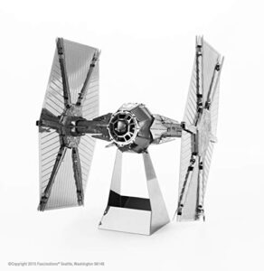 fascinations metal earth star wars tie fighter 3d metal model kit