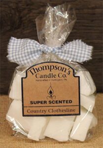 thompson's candle co. super scented country clothesline crumbles