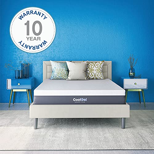 Classic Brands Cool Gel Ventilated Memory Foam 12-Inch Mattress | CertiPUR-US Certified | Bed-in-a-Box, King