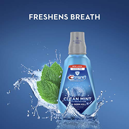 Crest ProHealth Multi-Protection Refreshing Mouthwash Clean Mint 33.8 fl oz