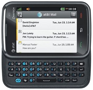 pantech renue qwerty slider keyboard phone - gsm unlocked