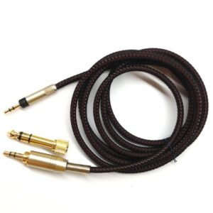 NewFantasia Replacement Upgrade Cable for Audio Technica ATH-M50x, ATH-M40x, ATH-M70x Headphones 1.2meters/4feet