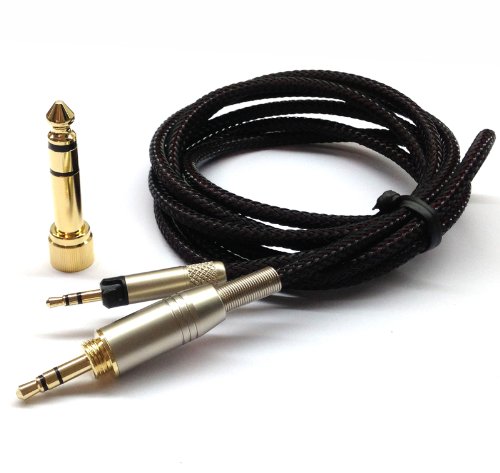 NewFantasia Replacement Upgrade Cable for Audio Technica ATH-M50x, ATH-M40x, ATH-M70x Headphones 1.2meters/4feet