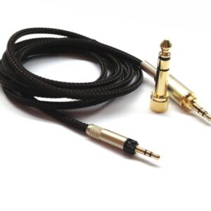 NewFantasia Replacement Upgrade Cable for Audio Technica ATH-M50x / ATH-M40x / ATH-M70x Headphones 1.8meters/5.9feet