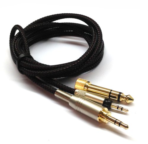 NewFantasia Replacement Upgrade Cable for Audio Technica ATH-M50x / ATH-M40x / ATH-M70x Headphones 1.8meters/5.9feet