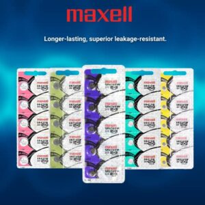 15 Maxell SR626SW 377 Silver Oxide Watch Batteries, New hologram packaging that guarantees authenticity