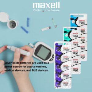 15 Maxell SR626SW 377 Silver Oxide Watch Batteries, New hologram packaging that guarantees authenticity