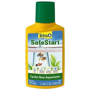 tetra safestart, 3.38 ounce, for newly set-up fish aquariums