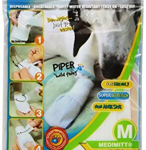 Pawflex Bandages Medimitt Bandages for Pets (Pack of 4) Medium