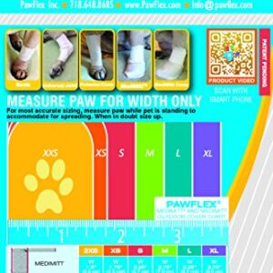 Pawflex Bandages Medimitt Bandages for Pets (Pack of 4) Medium