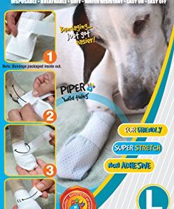 Pawflex Bandages Medimitt Bandages for Pets (Pack of 4) Medium