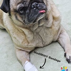 Pawflex Bandages Medimitt Bandages for Pets (Pack of 4) Medium