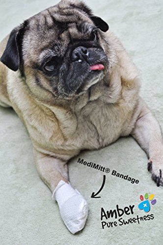 Pawflex Bandages Medimitt Bandages for Pets (Pack of 4) Medium