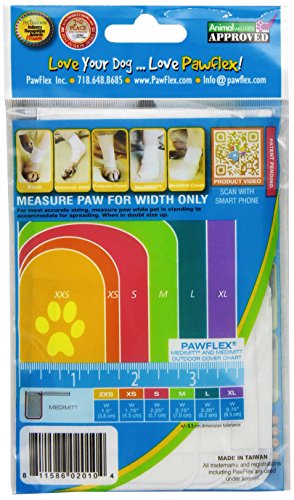 Pawflex Bandages Medimitt Bandages for Pets (Pack of 4) Medium