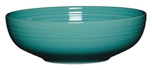 fiesta 68 oz bistro serving bowl, large, turquoise