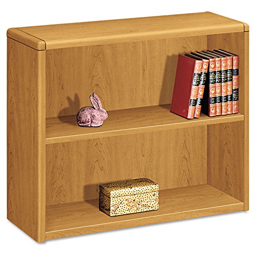 Hon 10752Cc 10700 Series Wood Bookcase, Two Shelf, 36W X 13 1/8D X 29 5/8H, Harvest