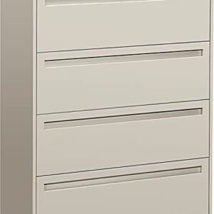 HON 794LQ 700 Series Four-Drawer Lateral File, 42w x 19-1/4d, Light Gray