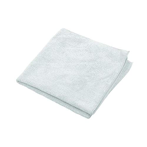 Microworks 2511-W-DZ Value Microfiber Towel, 16" x 16", White (Pack of 12)