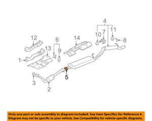 general motors 10328740, catalytic converter gasket