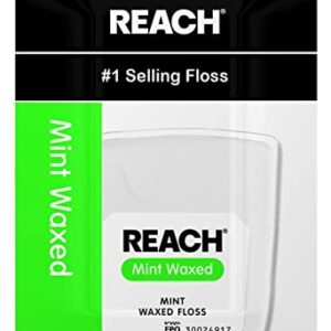 Reach Mint Waxed Dental Floss 55 Yd (Pack of 5)