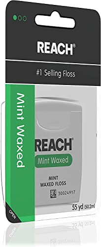 Reach Mint Waxed Dental Floss 55 Yd (Pack of 5)