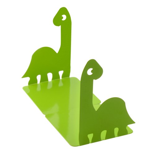 Artkingdome Cute Dinosaur Bookends for Kids Book Ends Books Holder Racks Stand Desk School Liberary Bookends Decorative 1Pair Green