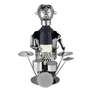 broadway gift drummer metal instrument wine bottle decoration