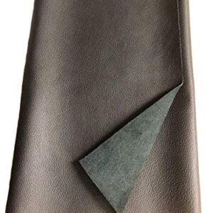 REED Leather HIDES - Cow Skins for Arts & Crafts (8 inches X 11 Inches, Black)