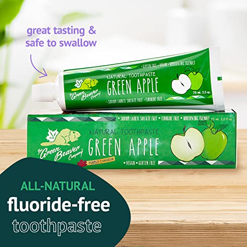 Green Beaver Green Apple Toothpaste, 75 ML