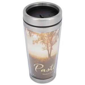 Dicksons Pastor Nature Scene 16 Oz. Stainless Steel Insulated Travel Mug with Lid