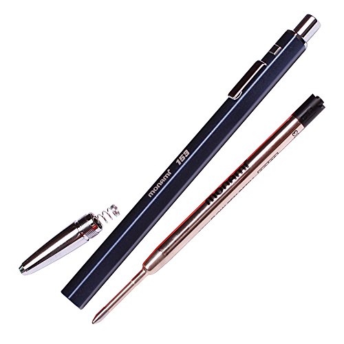 Monami 153 Id, Ball Point, Identity Limited Special 1.0mm Metal Body (Black Ink)