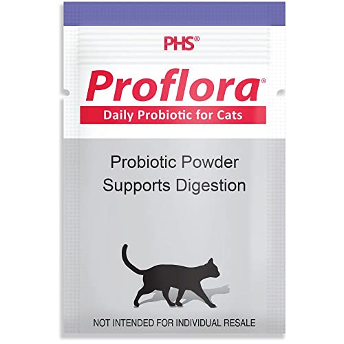 Proflora Probiotic for Cats - Healthy Digestion - Boost Immune System - Normal Bowel Function - Skin and Coat Health - Supplement for GI Tract - 30 Servings