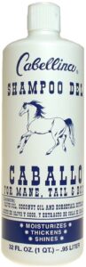 cabellina shampoo for mane, tail & body, 32 oz