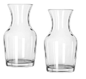 libbey single serving wine carafe - 6.5 oz pack of 2