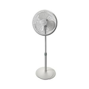 lasko performance pedestal fan 16 in. oscillating white