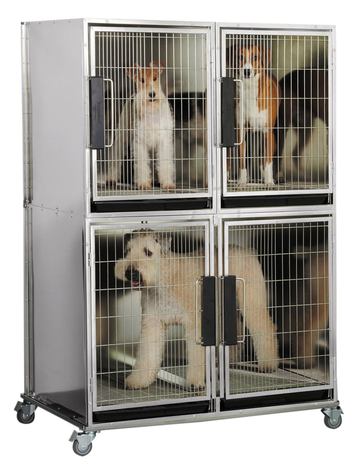 Proselect Mod Kennel Cage for Pets, 3-Unit