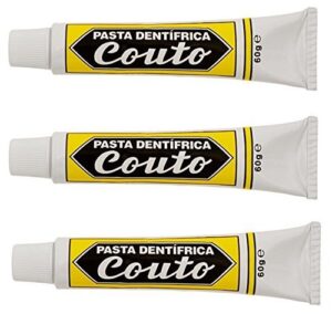 pasta dentifrica couto medical toothpaste 2 oz, 3 boxes