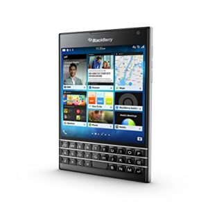 BlackBerry Passport Factory Unlocked Cellphone, International Version, 32GB, Black