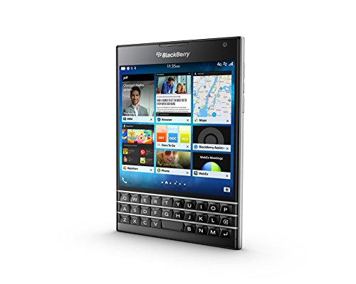 BlackBerry Passport Factory Unlocked Cellphone, International Version, 32GB, Black