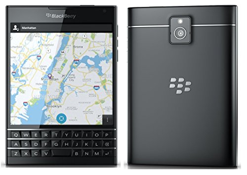 BlackBerry Passport Factory Unlocked Cellphone, International Version, 32GB, Black