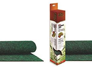 (2 Pack) Zilla Reptile Terrarium Bedding Substrate Liner, Green - 20 Gallon