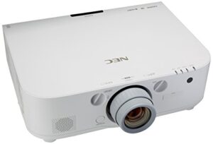 nec np-pa622u-13zl 6200 lumen advanced professional installation projector with lens