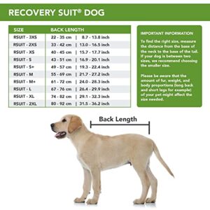 Suitical Recovery Suit Dog, Medium, Pink Camouflage