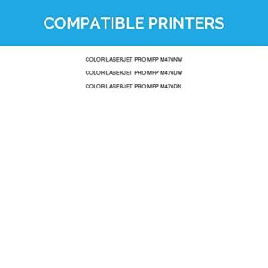 LD Products Compatible Toner Cartridge Replacements for HP 312A (Cyan, Magenta, Yellow, 3-Pack)